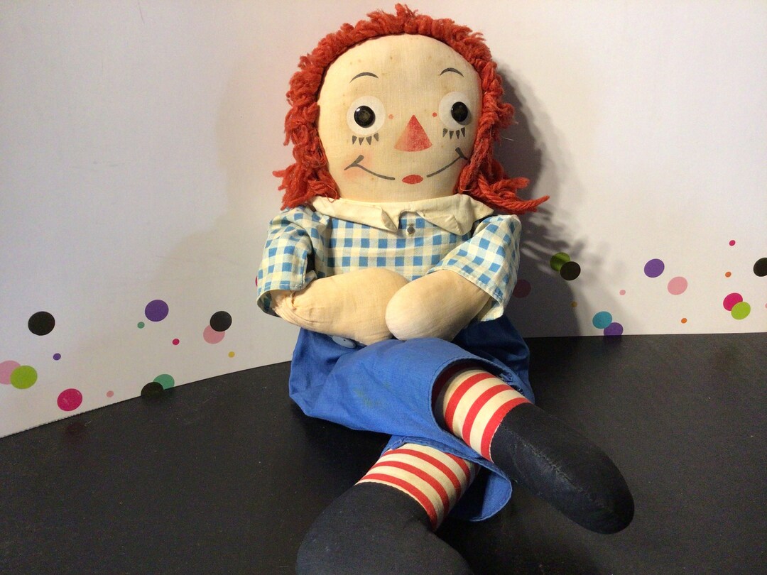 Georgene Raggedy Andy - Etsy