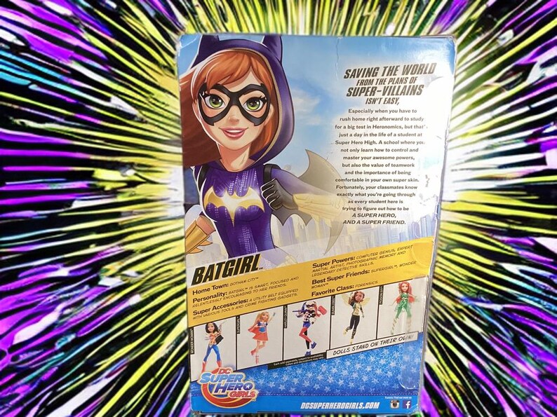 DC Super Hero Girls - Batgirl - Mattel 2015 - Etsy