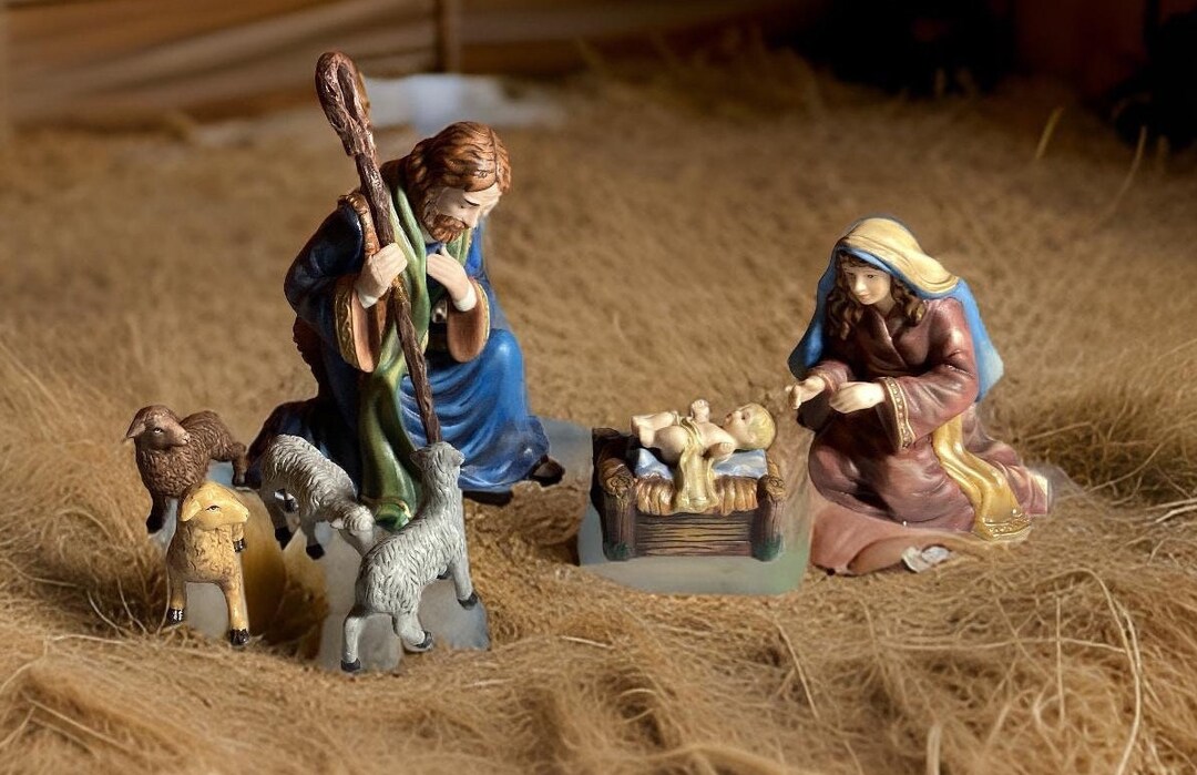 Thomas Kinkade Nativity Pieces - Etsy