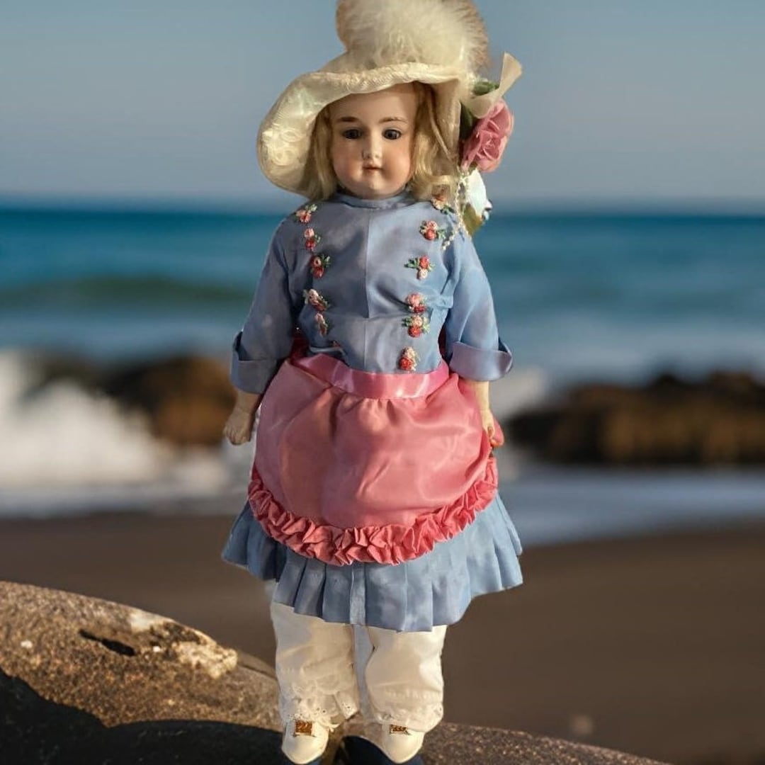 Armand Marseille Blonde Girl With Roses - Etsy