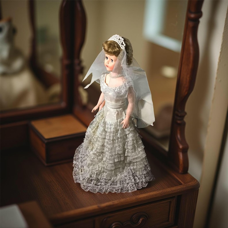 Vintage Deluxe Reading Betty Bride Doll, 1950s, 29 Inch - Etsy
