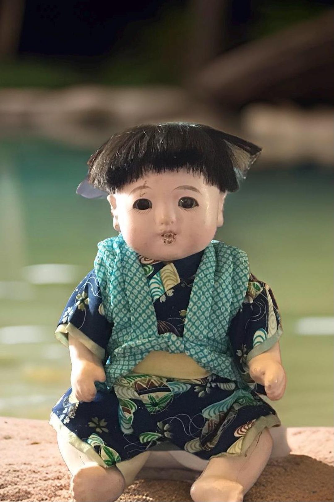 Gofun Japanese Doll - Etsy