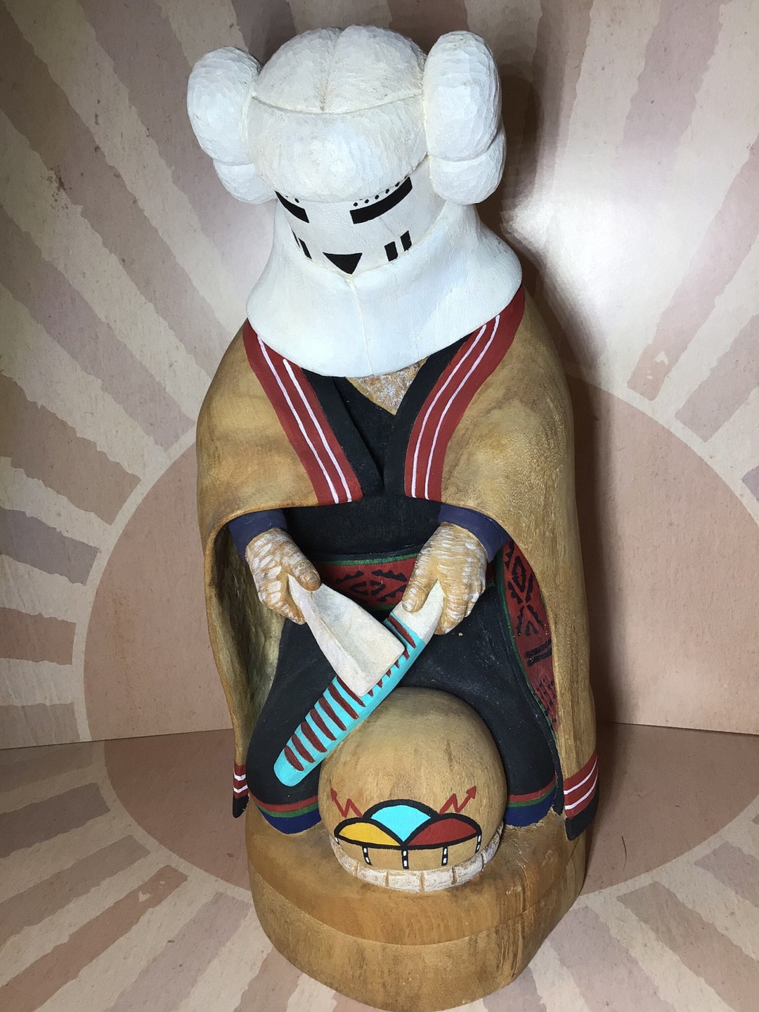 Hopi Snow Maiden Kachina Circa 1970 - Etsy