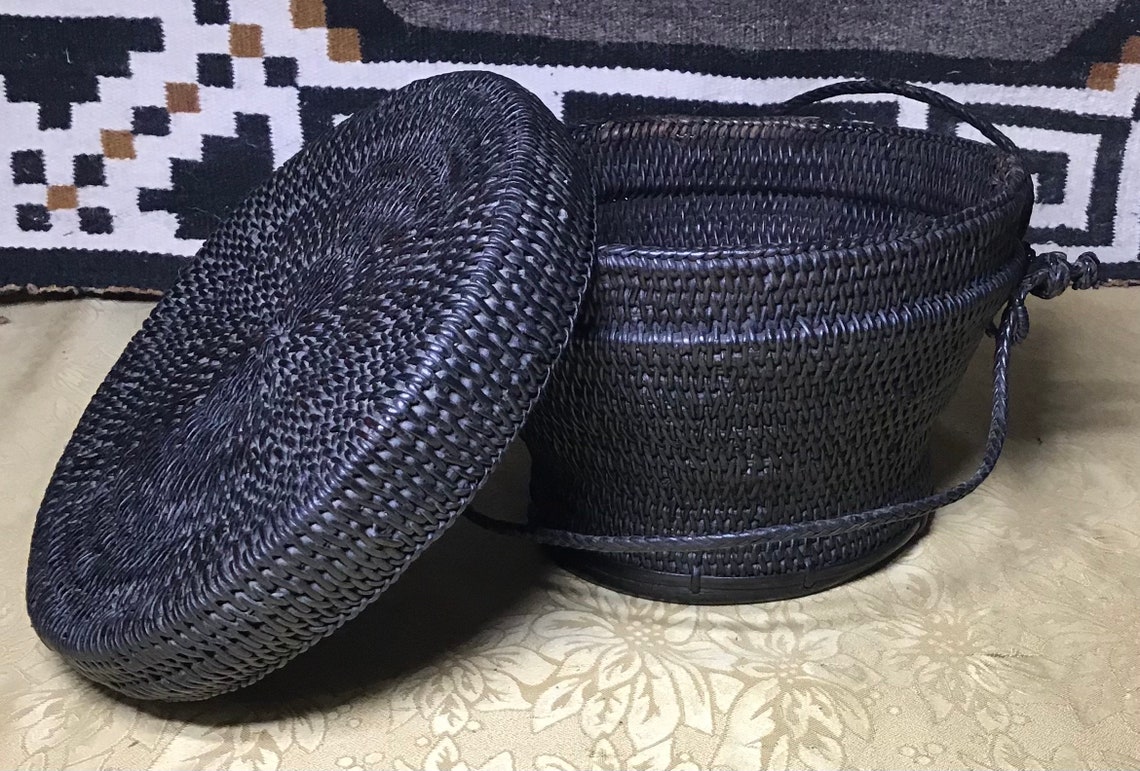 Hopi Indian Weaved Basket Circa 1970 - Etsy