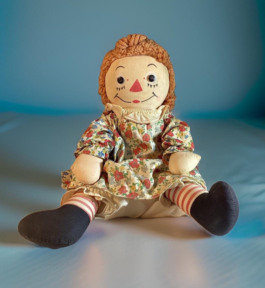 Georgene Raggedy Ann - 19 Inch - Etsy