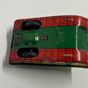 Tin Toy Tank 1940s - Etsy