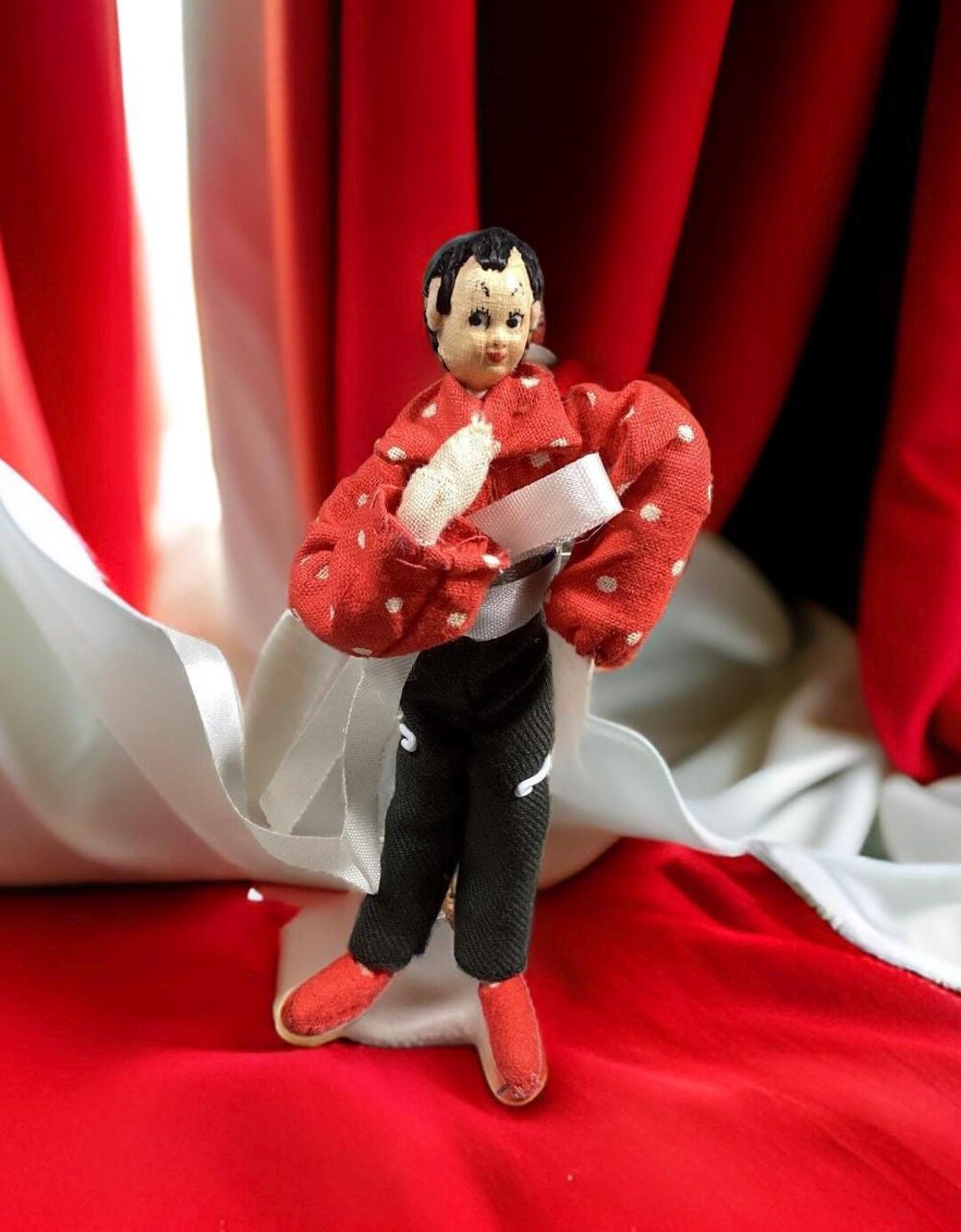 Spanish Doll - 1920’s (silk and Cloth) - Etsy