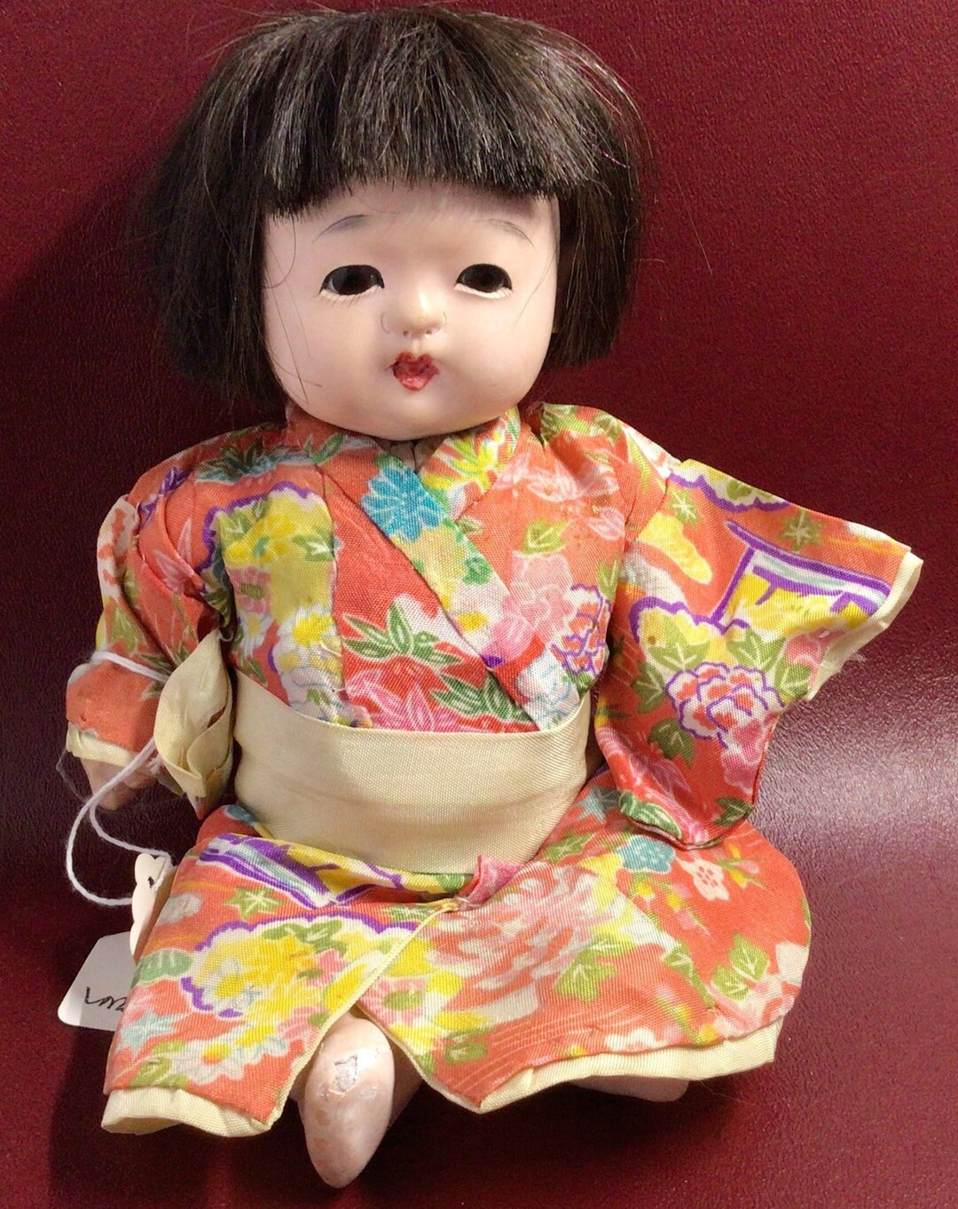 Gofun Japanese Composition Doll -1940’s - Etsy