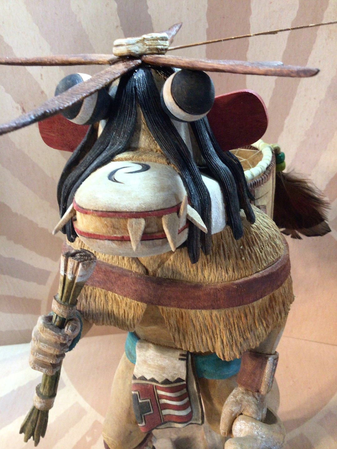 Hopi Black Ogre Kachina Circa 1970 - Etsy