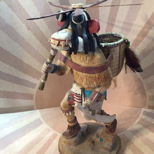 Hopi Black Ogre Kachina Circa 1970 - Etsy