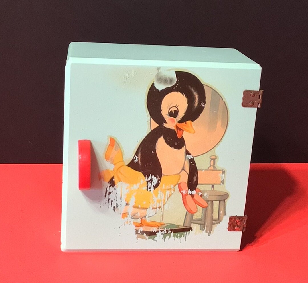 1950’s Penguin Box - Etsy