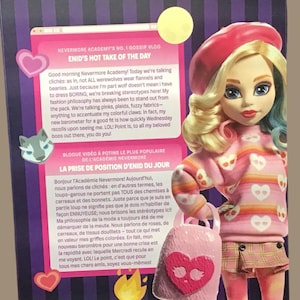 Monster High’s Wednesday Enid Sinclair - Etsy