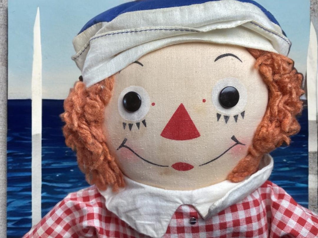 18 Inch 1940s Georgene Raggedy Andy - Etsy