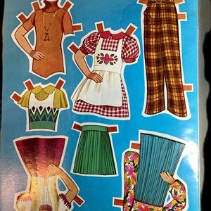 Pippi Longstocking & Friends Paper Dolls - Etsy