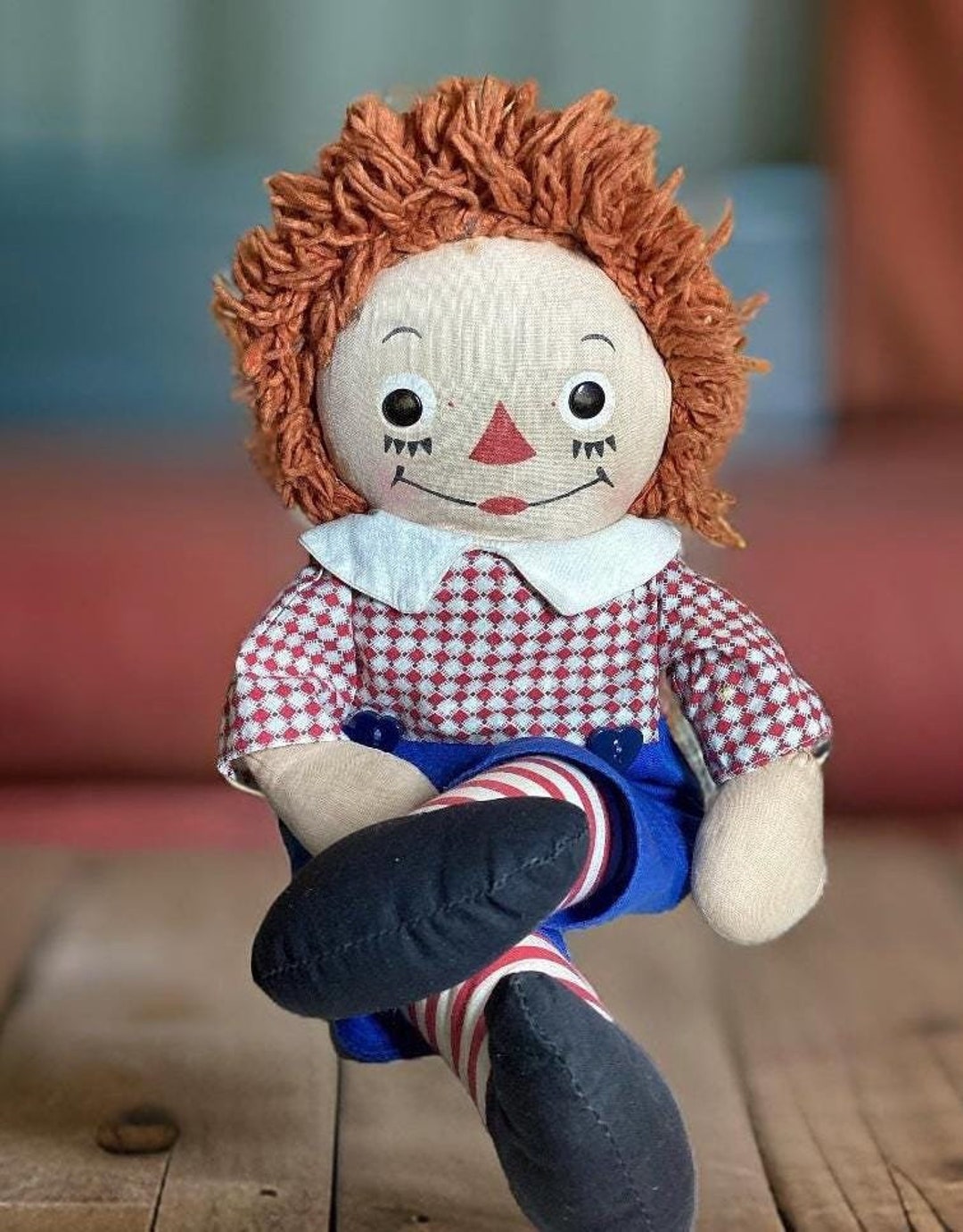 Georgene Raggedy Andy - 16 Inch - Etsy