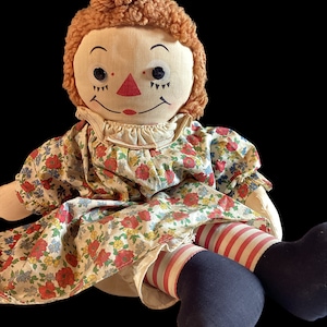 Georgene Raggedy Ann - 19 Inch - Etsy