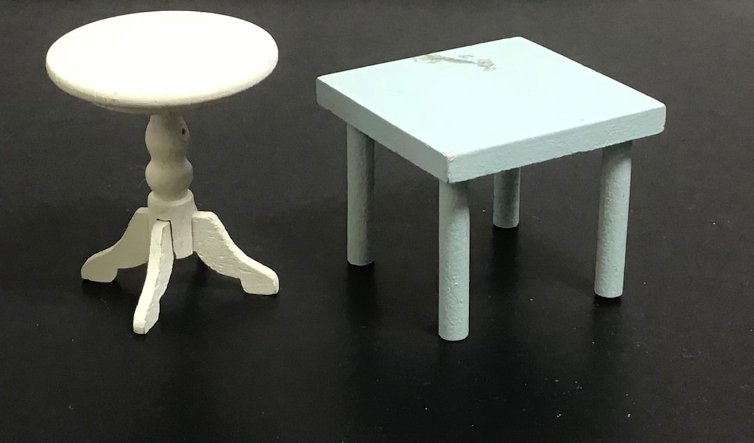 Set of Doll House Tables - Etsy