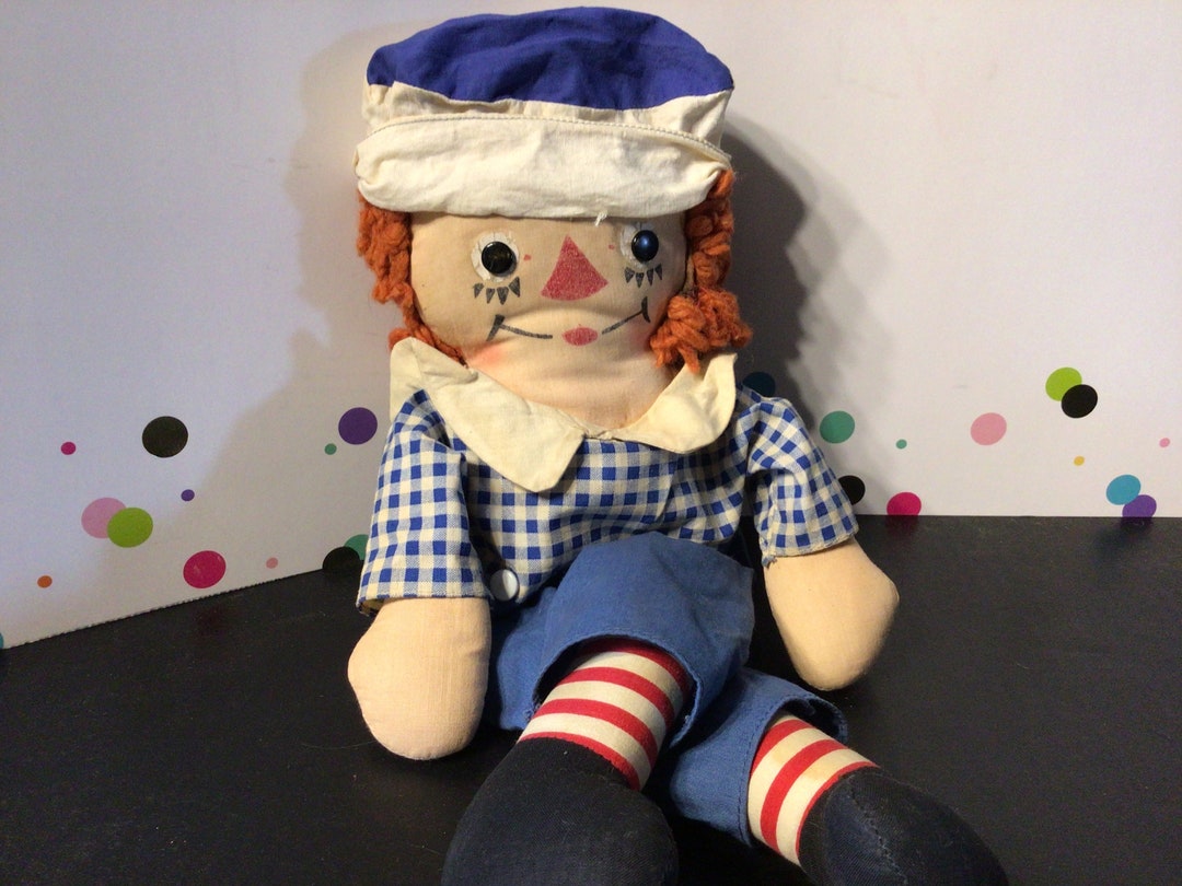 Georgene Raggedy Andy - 14 Inch - Etsy