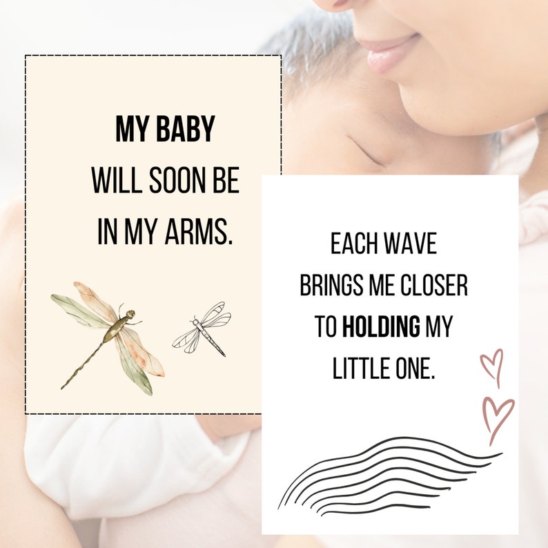 40 Positive Quotes. Pregnancy and Birth Affirmations Jar. Labor Gift ...