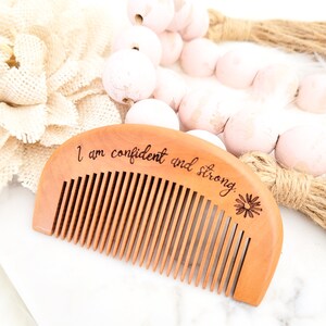 Engraved Labor Comb, Labor Natural Birth Tool, Empowered Birth ...