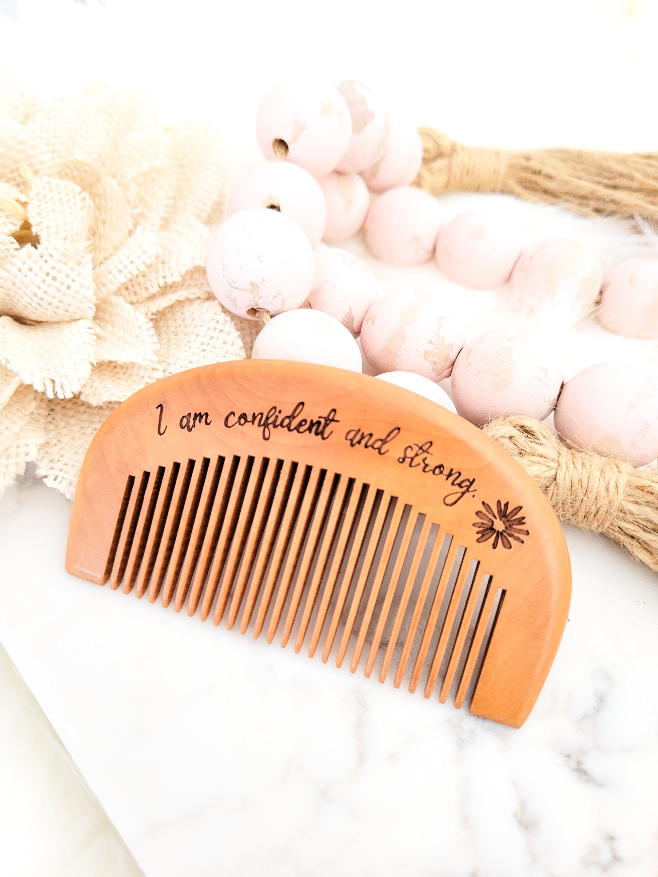 Birthing Comb. Engraved Labor Comb. Natural Labor & Delivery Tool. Gift ...