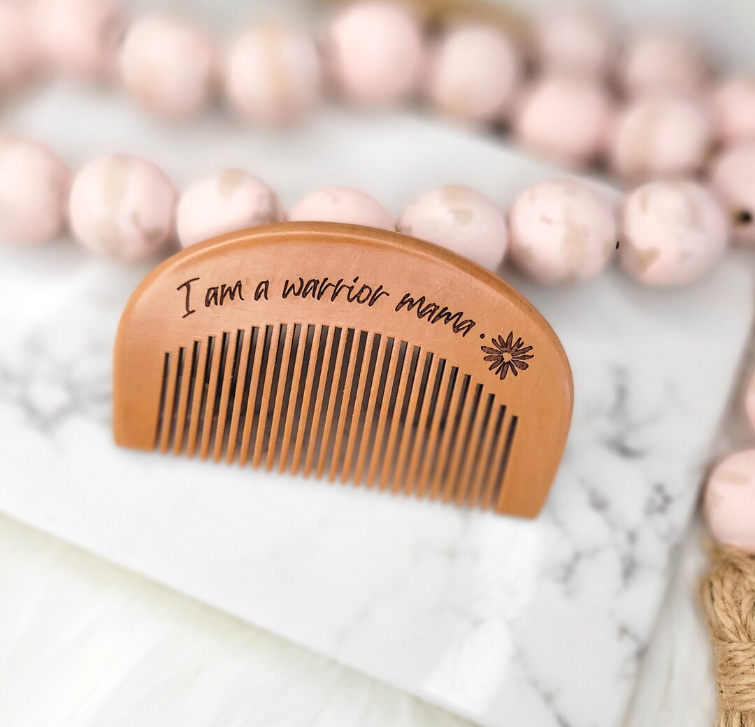 Labor Comb With Positive Pregnancy & Birthing Affirmations for Warrior ...