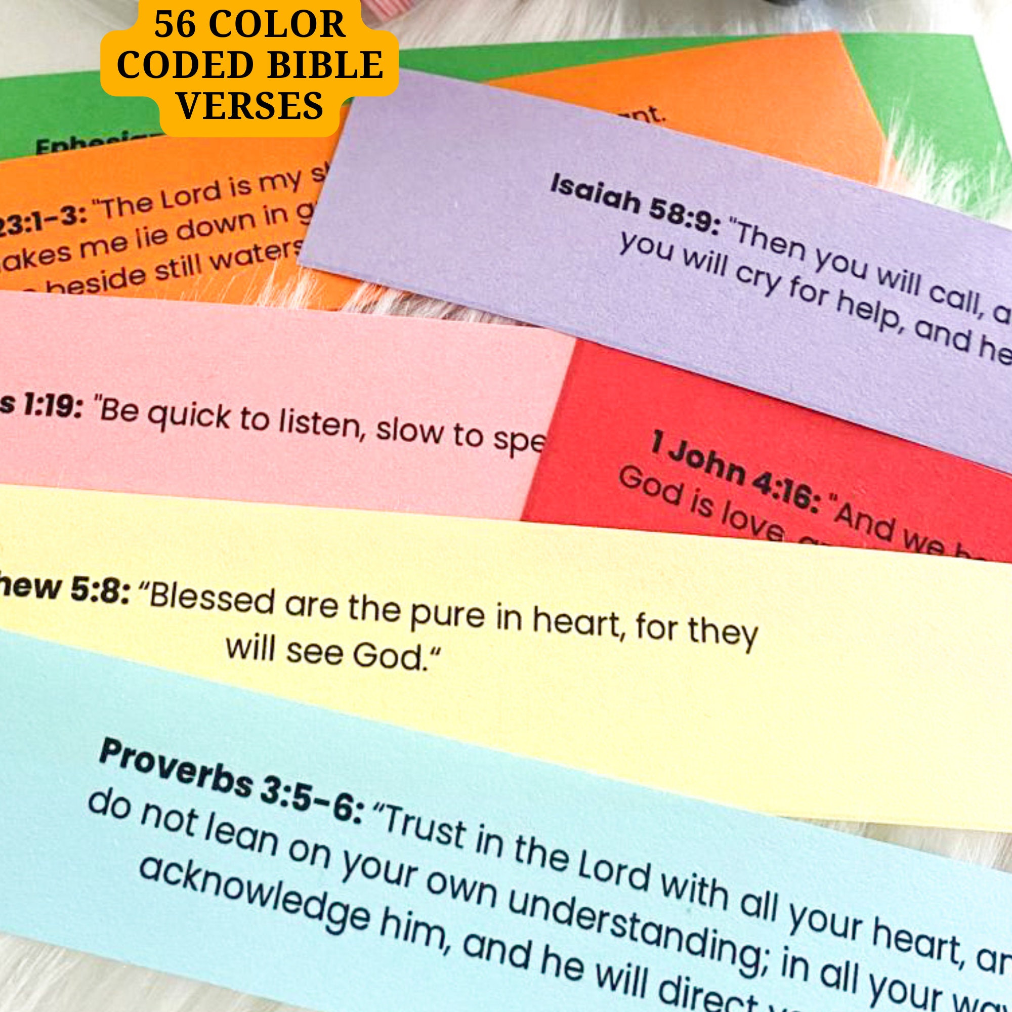 Christian Bible Verses Color Coded Scripture Jar Read Me When Jesus ...