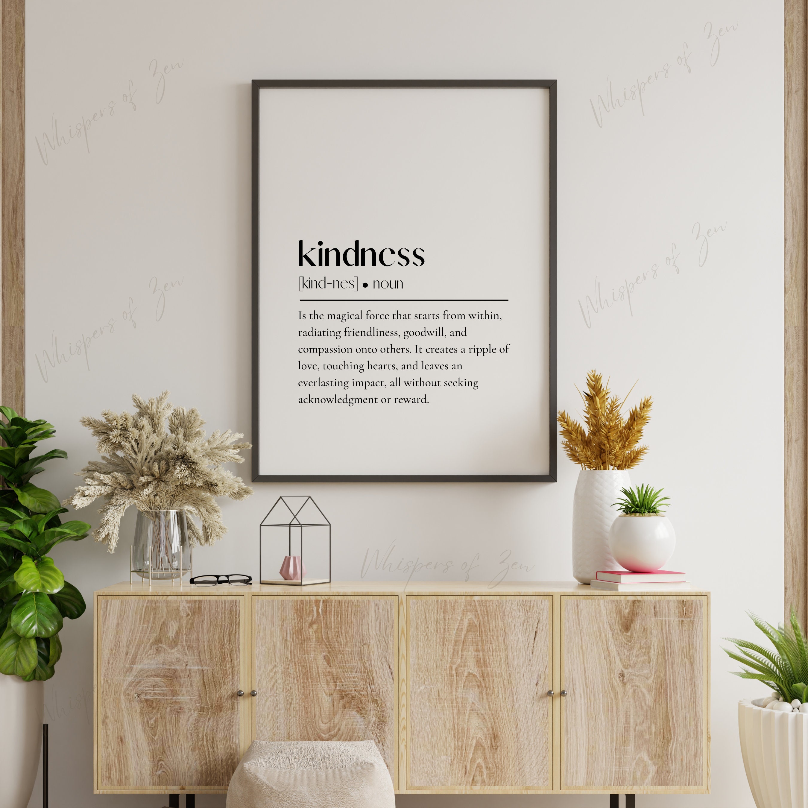 Kindness Printable Digital Wall Art Poster Inspirational Wall Art ...