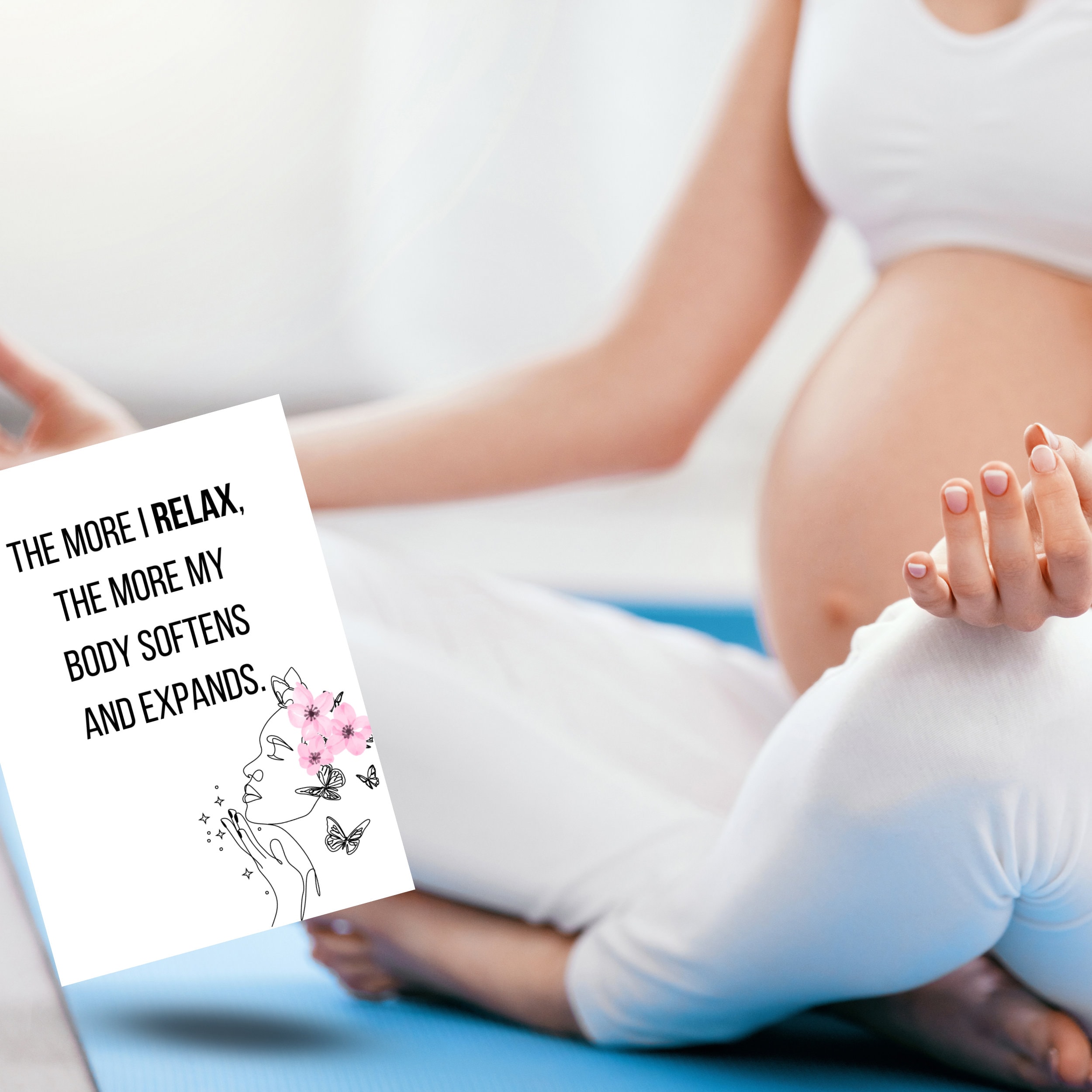 40 Positive Quotes. Pregnancy and Birth Affirmations Jar. Labor Gift ...