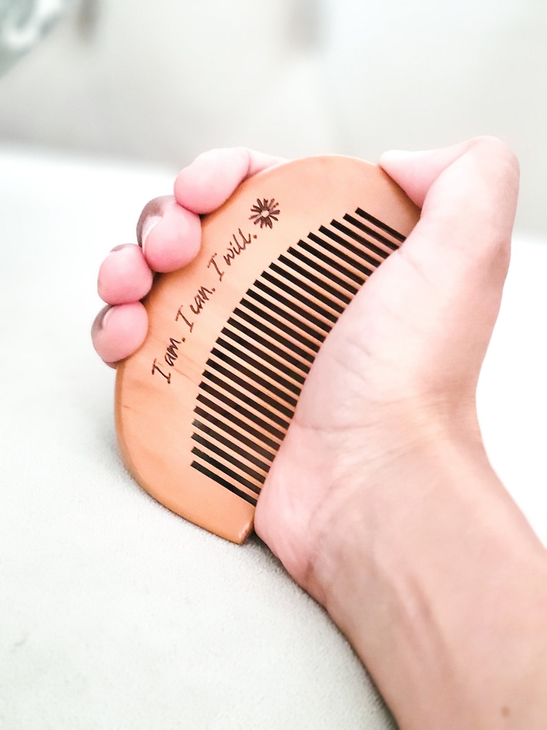 Birthing Comb. Engraved Labor Comb. Natural Labor & Delivery Tool. Gift ...