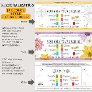 Jesus Bible Verses Read Me When Color-coded Scripture Personalized Gift ...