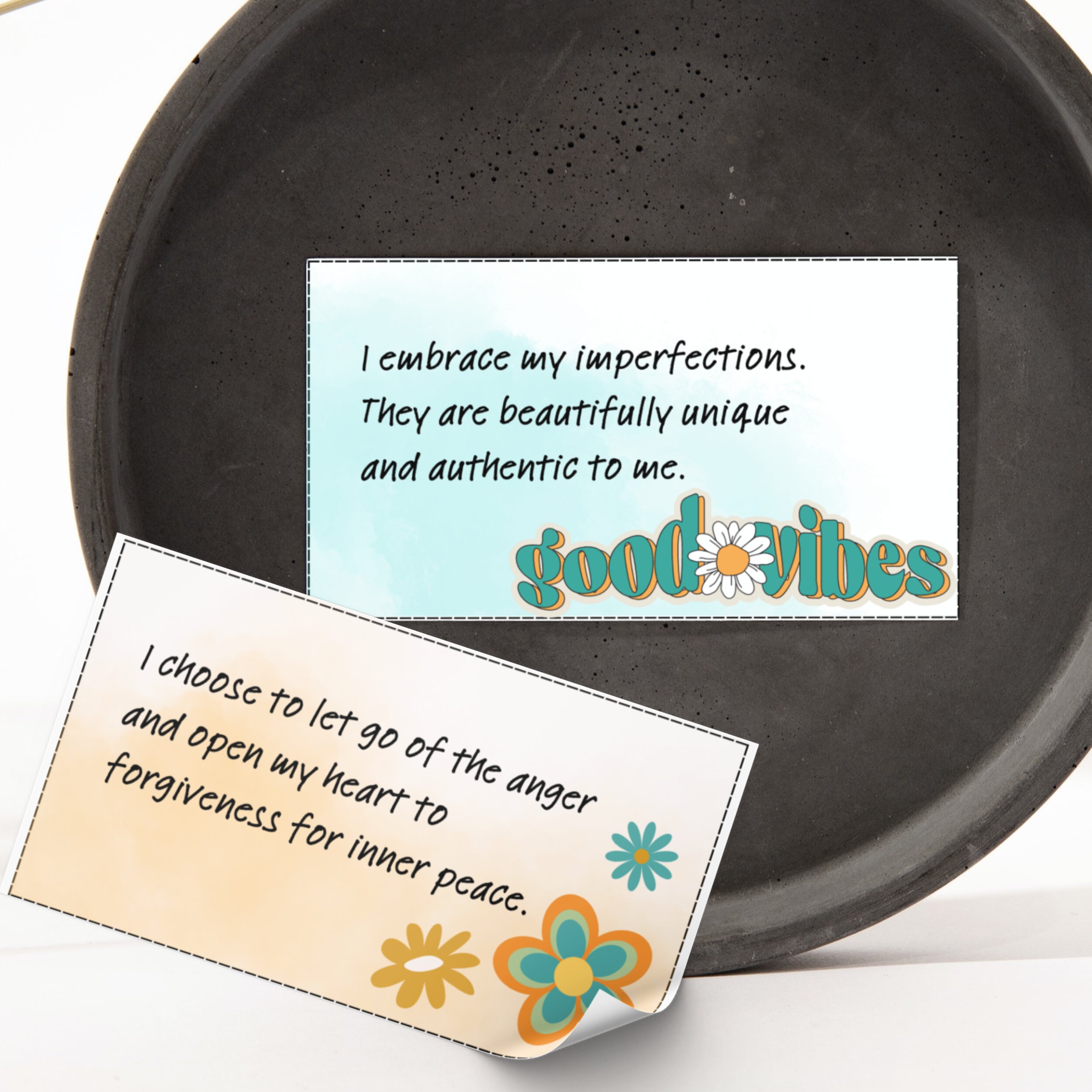 60 Mental Health Affirmation Cards Jar, Positive Affirmation Quotes ...