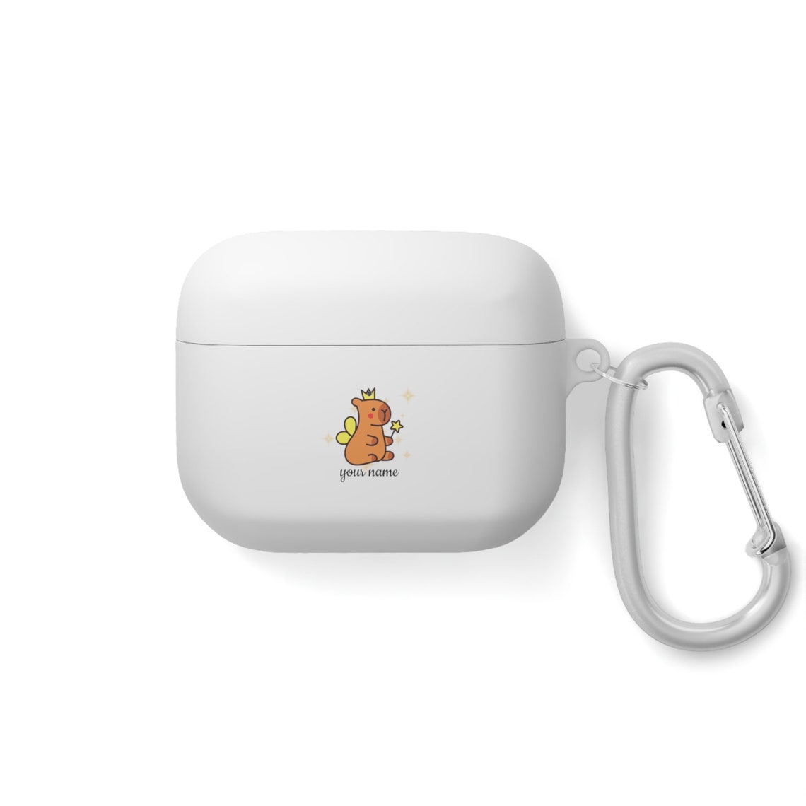 Personalised Airpods Pro Case With Keychain, AirPod Pro Case, Airpods ...