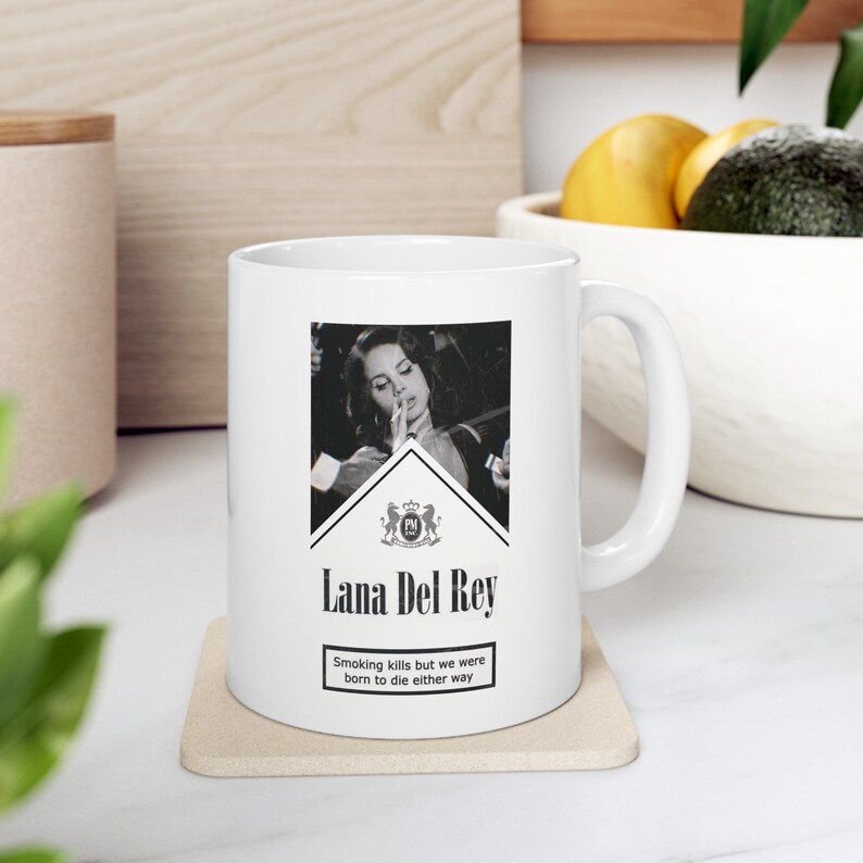Lana Del Rey Ceramic Mug 11oz 15oz Lana Del Rey Merch Lana Del Rey
