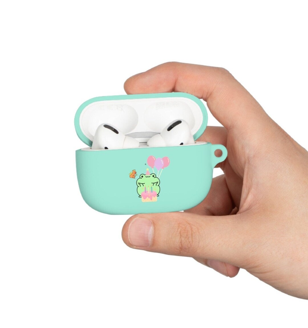 Birthday Frog and Capybara Fairy Airpods Case, Airpods Pro Case, AirPod ...