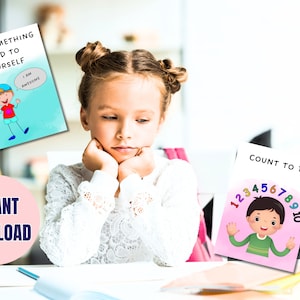 Coping Skill Flashcard Kid Calming Corner Cards Emotional Regulation ...