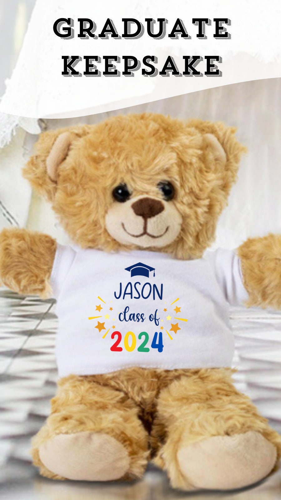 Graduate Gift Class of 2024 Graduation Gift for Her Graduation Bear ...