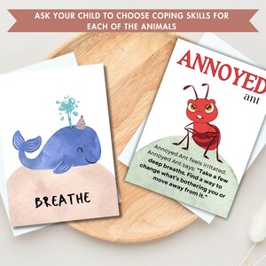 Emotional Regulation Kid Calming Corner Classroom Feelings Card Social ...