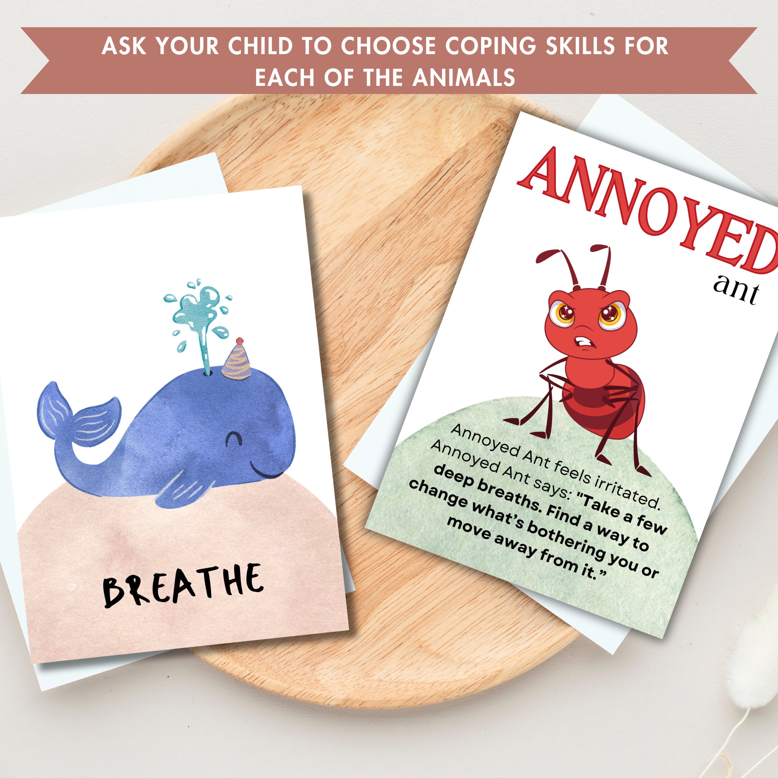 Emotional Regulation Kid Calming Corner Classroom Feelings Card Social ...