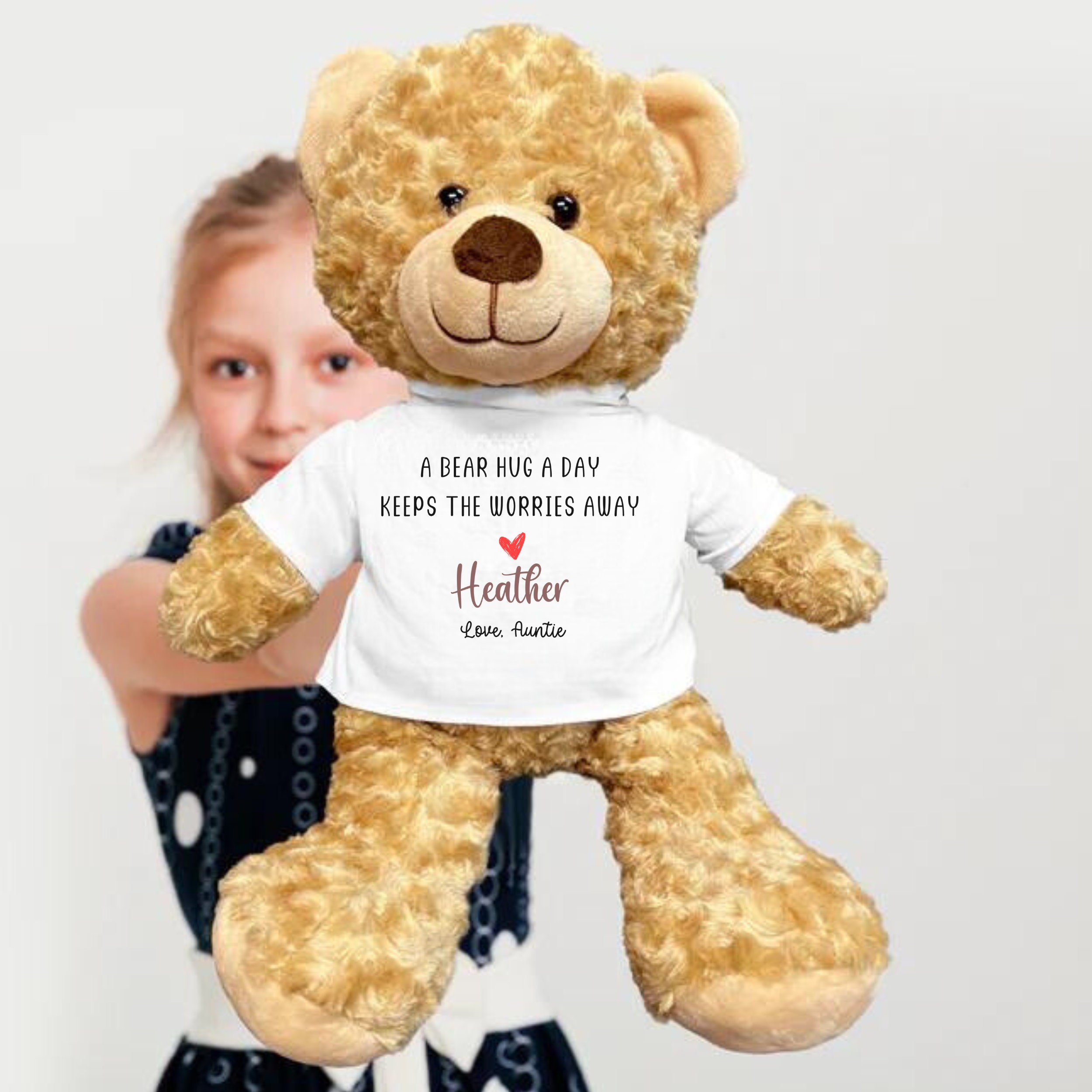 Worry Bear Teddy Gift From Grandma Comfort Plush Teddy Soft Plush ...