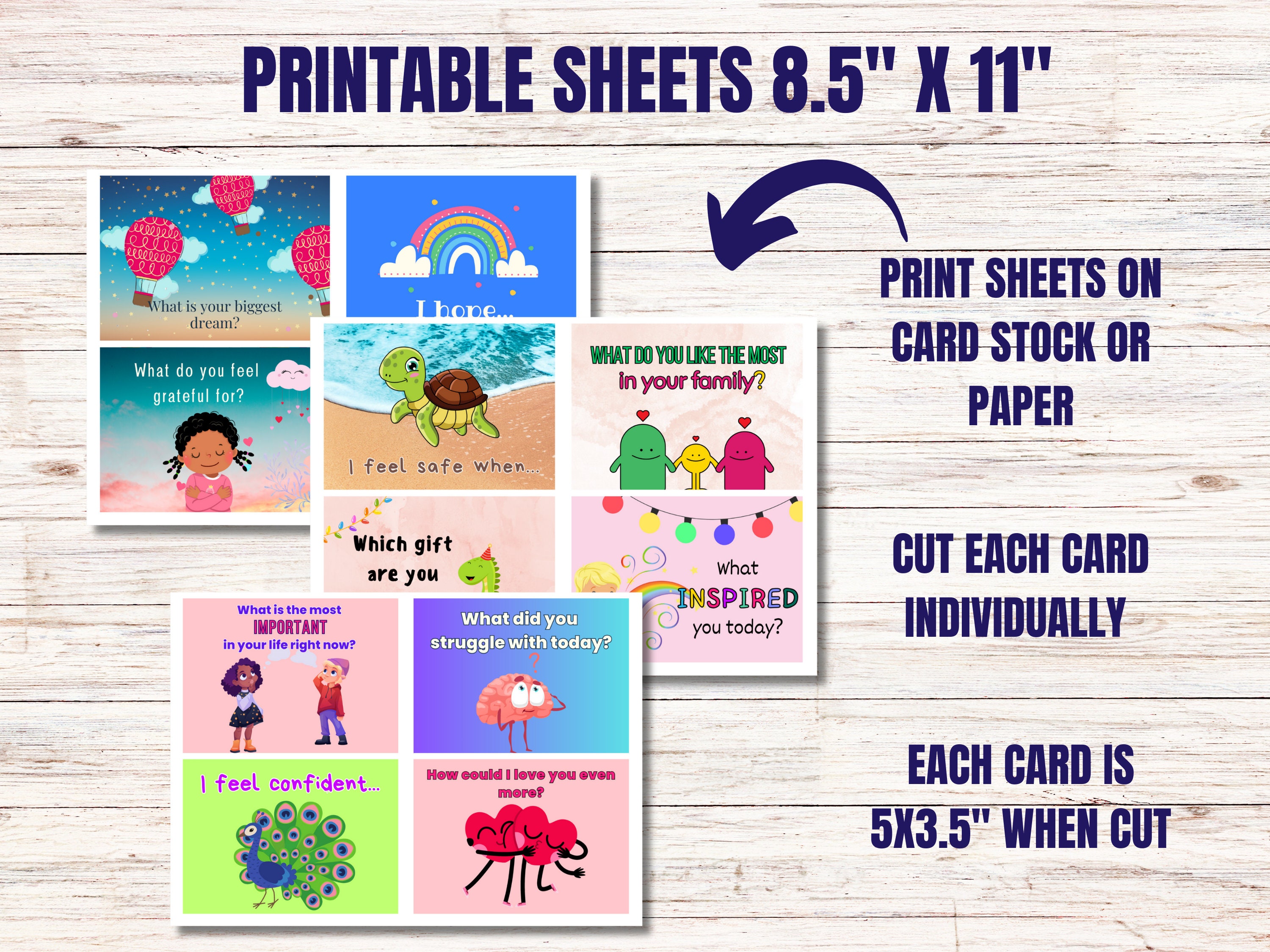 Family Conversation Cards Table Talk Conversation Cards Conversation ...