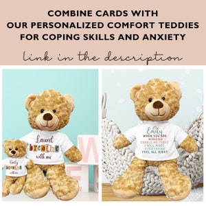 Coping Skill Flashcard Kid Calming Corner Cards Emotional Regulation ...