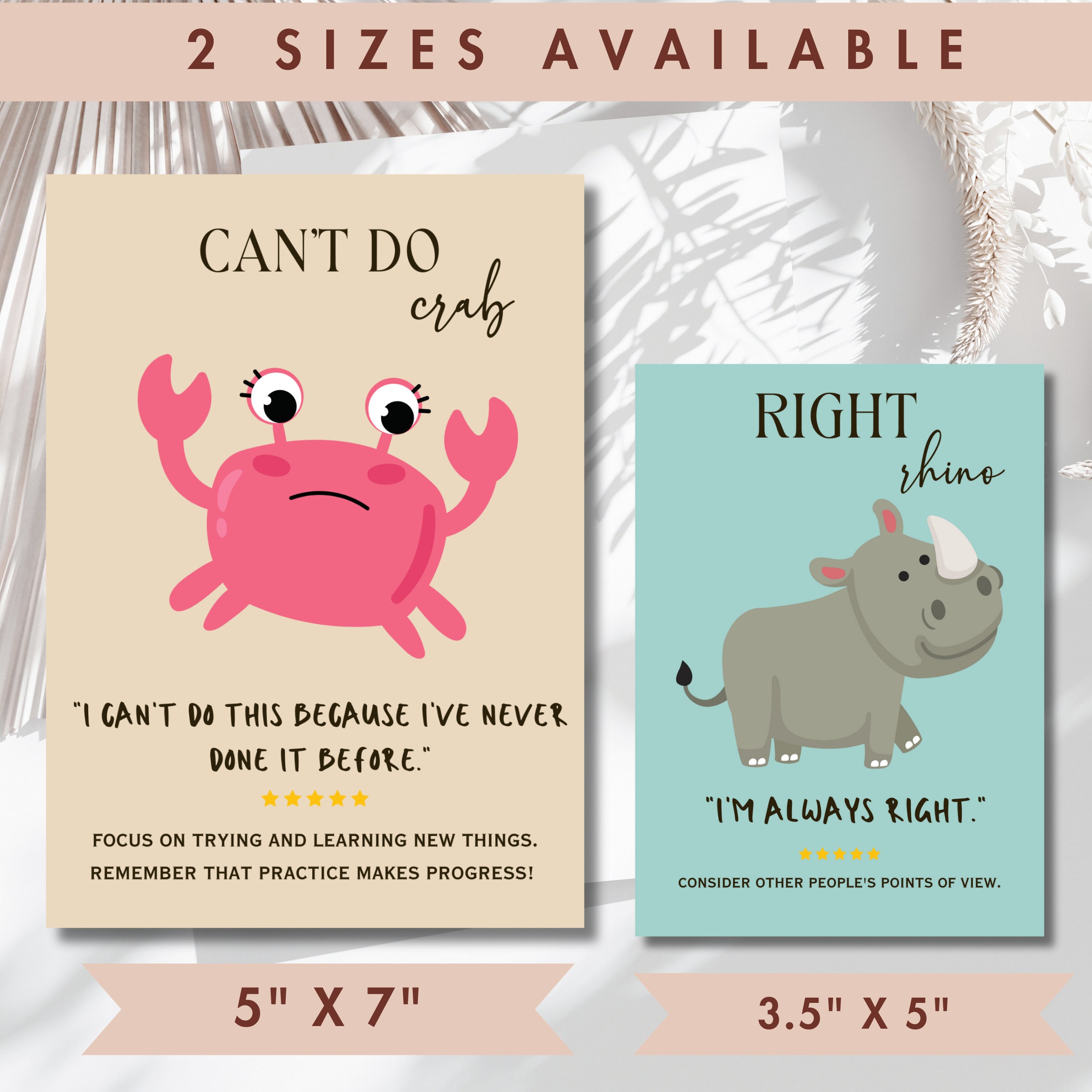 Therapy Card Cognitive Distortion School Counselor Printable Card ...