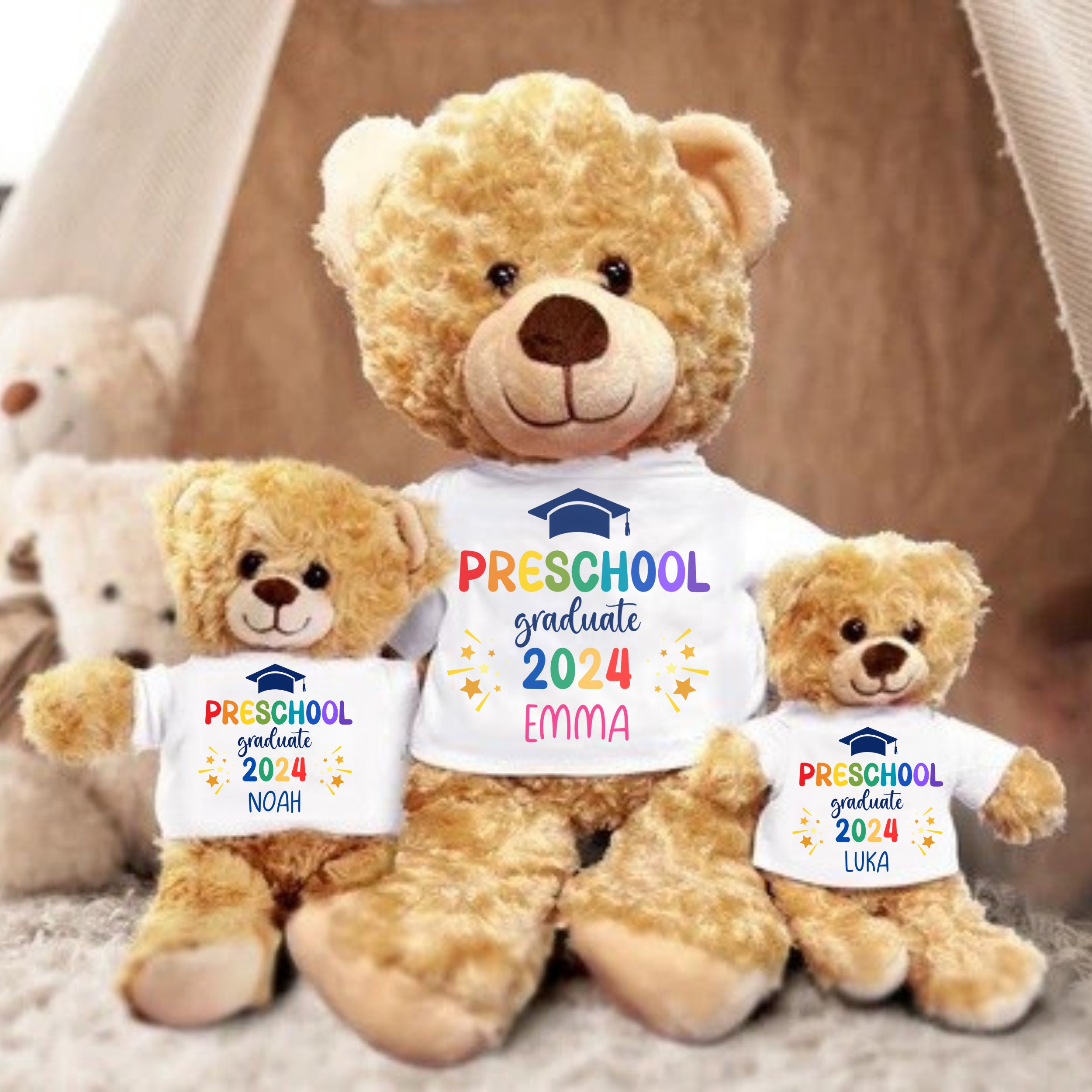 Preschool Graduation Gift Custom Teddy Graduation Keepsake Personalized ...