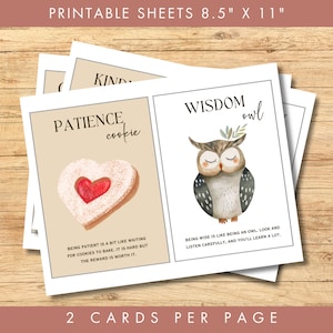 Value Cards Psychology Acceptance and Commitment Therapy for Kids ...