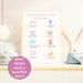 Bedtime Routine Chart Poster Bedtime Routine Printable Kids Bedtime ...