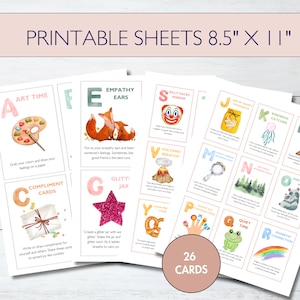 ABC Coping Skills Alphabet Kid Coping Skills Strategies School ...