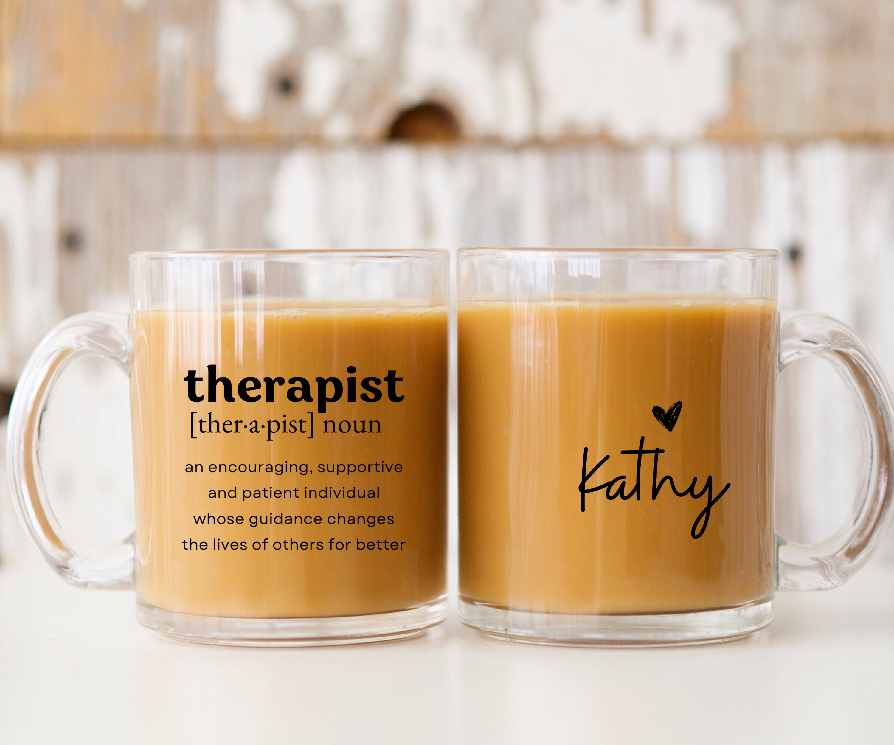 Therapist Mug Therapist Gift Coffee Mug Personalized Therapist Cup Therapist Graduation Gift ...