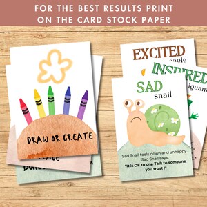 Emotional Regulation Kid Calming Corner Classroom Feelings Card Social ...