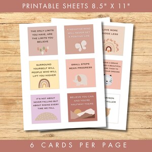 Inspirational Quote Positive Card Inspirational Messages Motivational ...